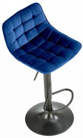 Barová židle Forbia tmavě modrá
