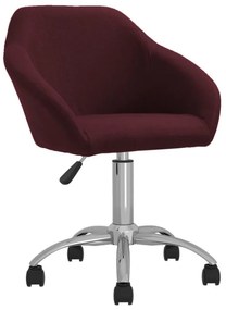 Otočná kancelářská židle fialová textil,  330495 HangarStore.cz