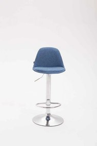 Bhm germany Barové židle Kiel (SET 2 ks), textil, modrá