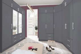 Šatní skříň Smart 150 cm Kašmír, kašmír/zrcadlo