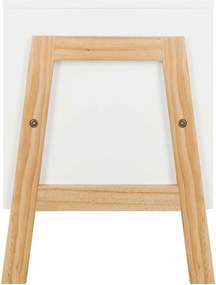 Skříňka na knihy pro děti, bílá barva, 40 cm x 60 cm x 30 cm