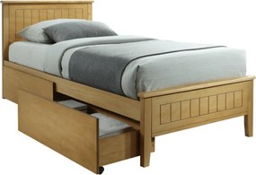 Postel 90x200, dub, MIDEA Kondela 0000252402