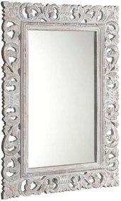 Sapho Scule - Zrcadlo v rámu 800x1200 mm, bílá IN324