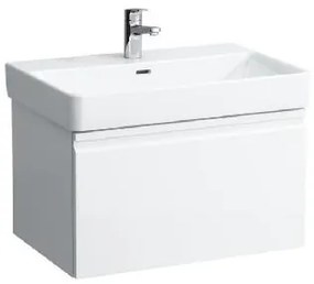 Laufen Pro S - Umyvadlová skříňka, 665x450x390 mm, 1 zásuvka, lesklá bílá H4834510964751