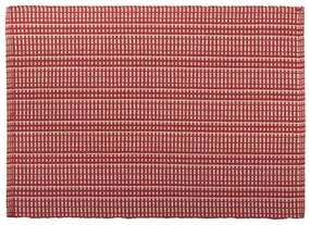 SCANquilt prostírání RIB rohož červená běhoun delší strana 100-170 cm