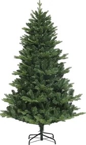 HOMCOM vánoční strom, umělý smrk, realistický, široký a bohatý, 180 x Φ105 cm, zelený