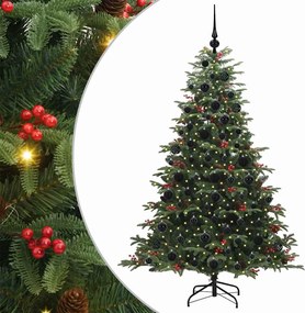 Umělý vánoční stromeček Zelená 180 cm PVC, kov a plast 3395551