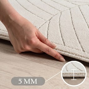 Krémový vnitřní a venkovní běhoun 80x250 cm Nova 1203 – Ayyildiz Carpets