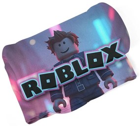 Sablio Deka ROBLOX Neonové město - 190x140 cm