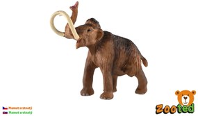 Mamut srstnatý zooted plast 14cm