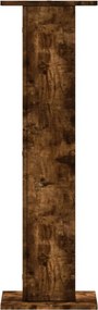 Stojany na rostliny 2 ks kouřový dub 30 x 30 x 95 cm kompozit 3307877