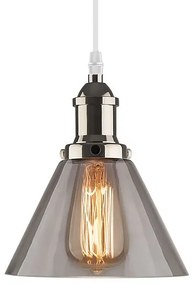 Altavola Design New York Loft závěsné svítidlo 1x60 W chrom LA034Psmokychrom