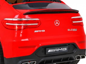 Ramiz Elektrické autíčko Mercedes Benz GLC63S SUV pro děti červené + dálkové ovládání