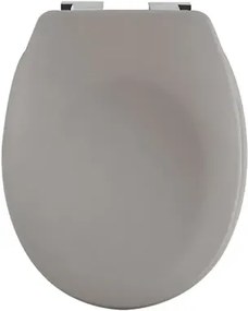 Spirella NEELA šedo-hnědá / WC prkénko / Soft-close / Duroplast Thermo