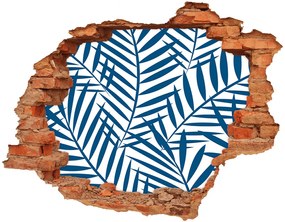 Wallmuralia Fototapeta díra na zeď 3D Listí palmy 90x70 cm