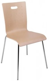 Jednací židle KLASIK 50 dřevěná - nosnost 120 kg - výběr barevného provedení - 3D788