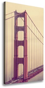 Wallmuralia Vertikální Foto obraz na plátně Most San Francisco 50x100