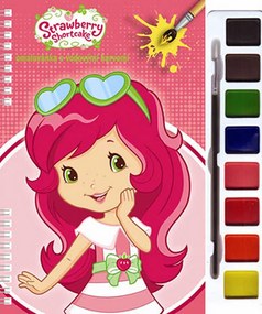 AKIM Maluj vodovými barvami Jahůdka (Strawberry Shortcake) 705574