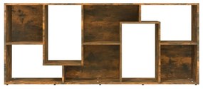 Petromila Knihovna kouřový dub 67 x 24 x 161 cm kompozitní dřevo