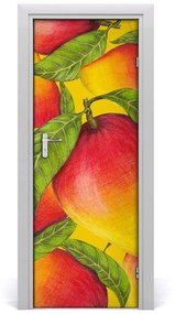 Fototapeta na dveře do domu samolepící mango 75x205 cm