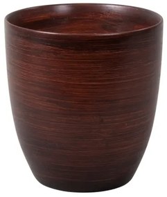 Obal na květník KODET WOOD keramický matný d13x14cm