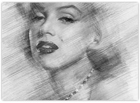 Obraz - Portrén Merilyn Monroe (70x50 cm)
