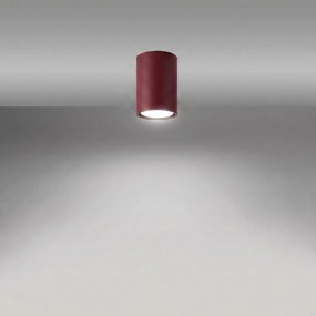 Sollux Lighting Stropní svítidlo LAGOS 10 bordó