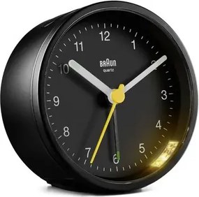 Braun BC12 černá / Klasický budík / 1x AAA baterie