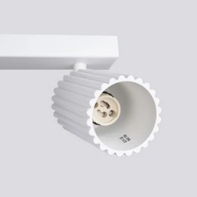 Stropní svítidlo SOLLUX KARBON 4L bílá GU10 4x10W bez žárovek SL.1546