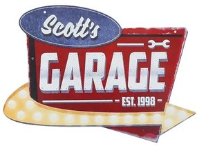 Kovová cedule Scott´s Garage