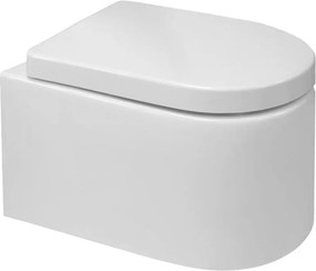 Mereo Mereo, WC závěsné kapotované, RIMLESS, 495x360x370, keramické, vč. sedátka CSS115S, VSD84S2
