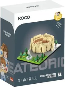 KOCO Stavebnice mini Koloseum / 505 dílků + 2 figurky / plast / od 6 l