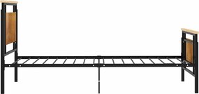 Rám postele kov 90 x 200 cm 324869