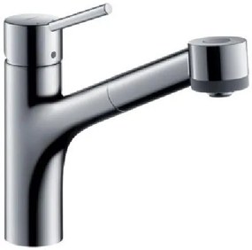 Hansgrohe - Dřezová baterie M5216-H170 s výsuvnou sprškou, sBOX, chrom 73860000ROZ1