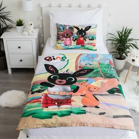 Jerry Fabrics Dětské bavlněné povlečení do postýlky Bing 052, 100 x 135 cm, 40 x 60 cm
