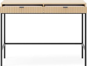 Toaletka NOVA dc T104 | se zásuvkami | 104 cm | dub vicenza/černá
