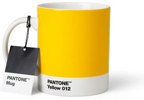 Žlutý keramický hrnek 375 ml Yellow 012 – Pantone