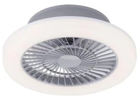 Leuchten Direkt 14645-55 - LED Svítidlo s ventilátorem LEONARD LED/27W/230V