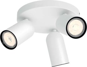 Philips - LED RGBW Stmívatelné bodové svítidlo PONGEE 3xGU10/4,8W/230V bílá + DO
