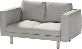Potah na pohovku IKEA Norsborg 2-místná barva šedá látka pletený vzor
