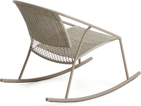 Taupe zahradní křeslo Atrani – Kave Home