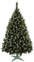 Nohelgarden Stromek JEDLE umělý vánoční s bílými konci + stojan 140cm