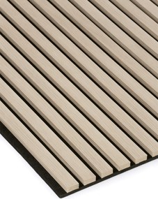 Dřevěný akustický panel, 2400 x 600 mm, B2BP008, dub sonoma