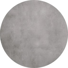 Obsession, Kusový koberec Cha Cha 535 silver kruh, 80x80 (průměr) kruh, šedá, ložnice