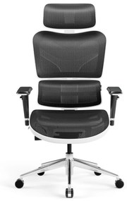 Kancelářská ergonomická židle Diablo V-Commander bílo-černá Diablochairs