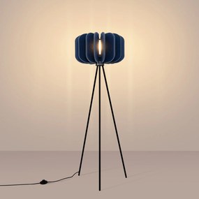 Sollux Lighting Stojací lampa MULA 45 tmavě modrá