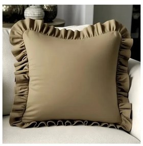 Povlak na polštář s příměsí bavlny 40x40 cm Ruffled – Mila Home