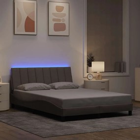 Rám postele bez matrace Hanko taupe 120 x 200 cm textil 3310451