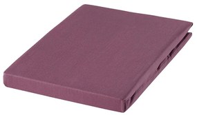 XXXLutz ELASTICKÉ PROSTĚRADLO, žerzej, purpurová, 150/200 cm Fleuresse - Prostěradla - 0032730233