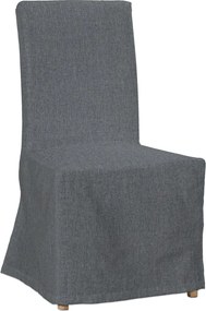 Potah na židli IKEA  Henriksdal, dlouhý barva šedá látka pletený vzor